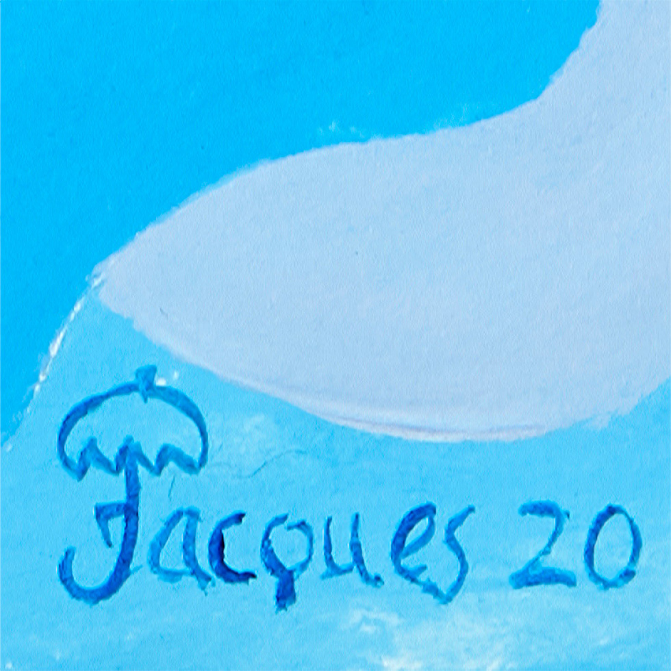 Chef and Artist Jacques Pepin’s Unique Artwork Signatures