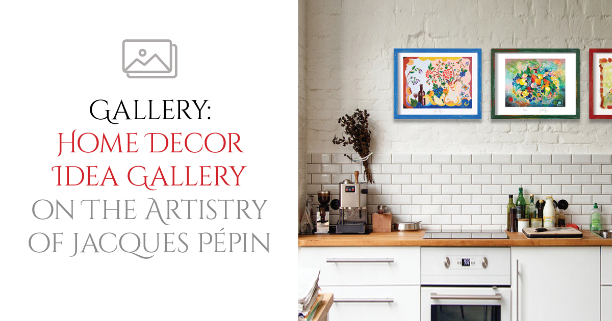 Jacques’ Original Artwork and Limited Edition Prints on Home Walls