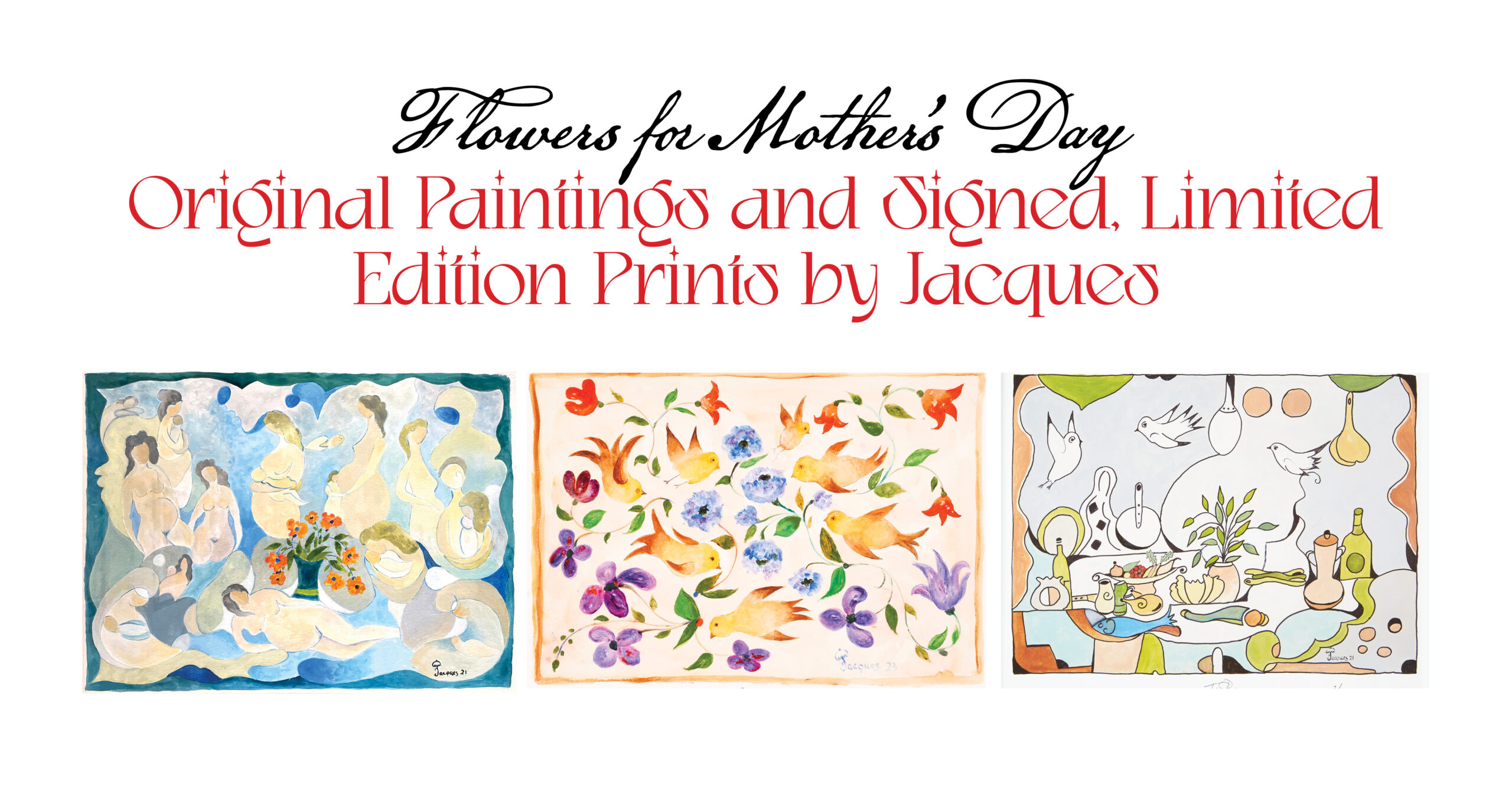 Jacques Pepin Flowers: A Unique Gift for Mom Anytime of the Year.