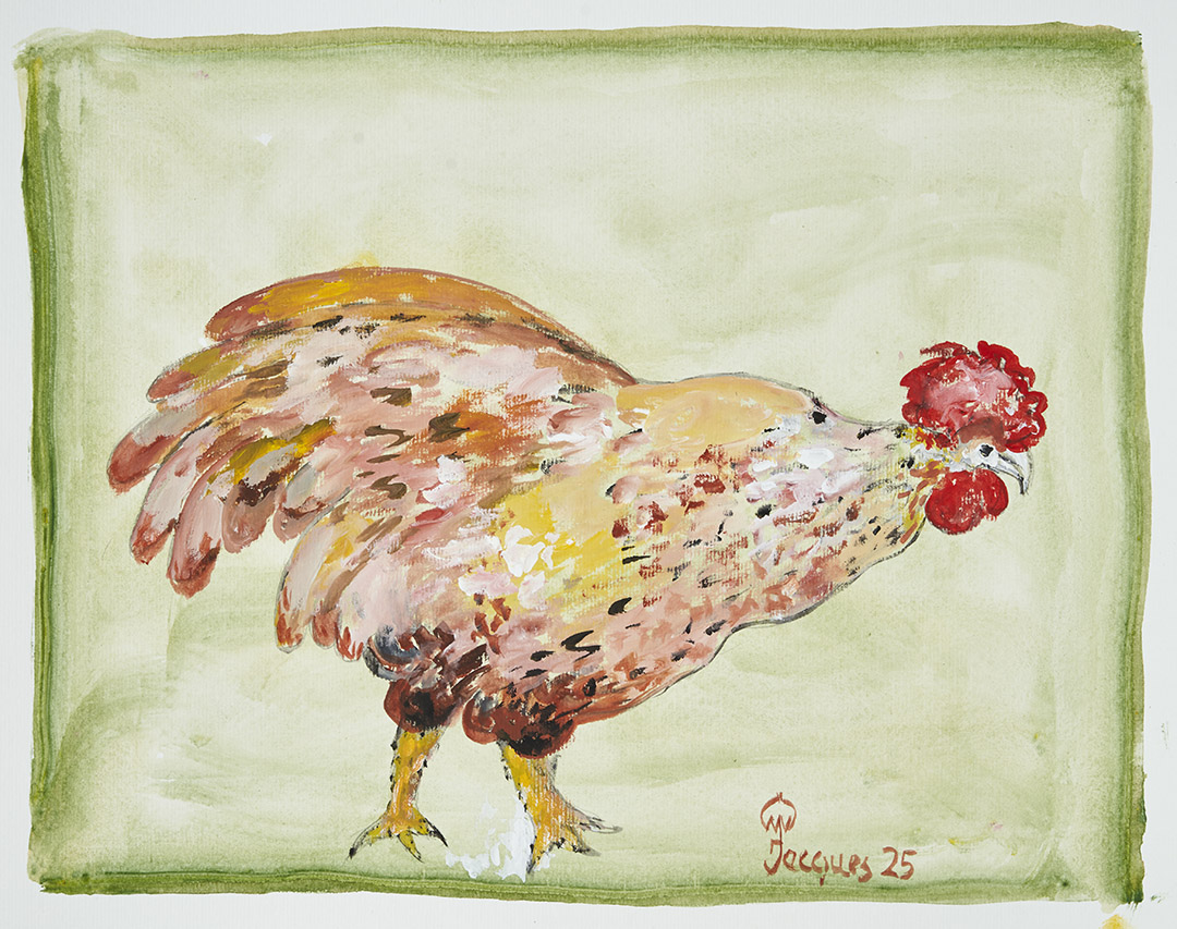 “Amorous Chix” is Original Artwork by Jacques Pepin