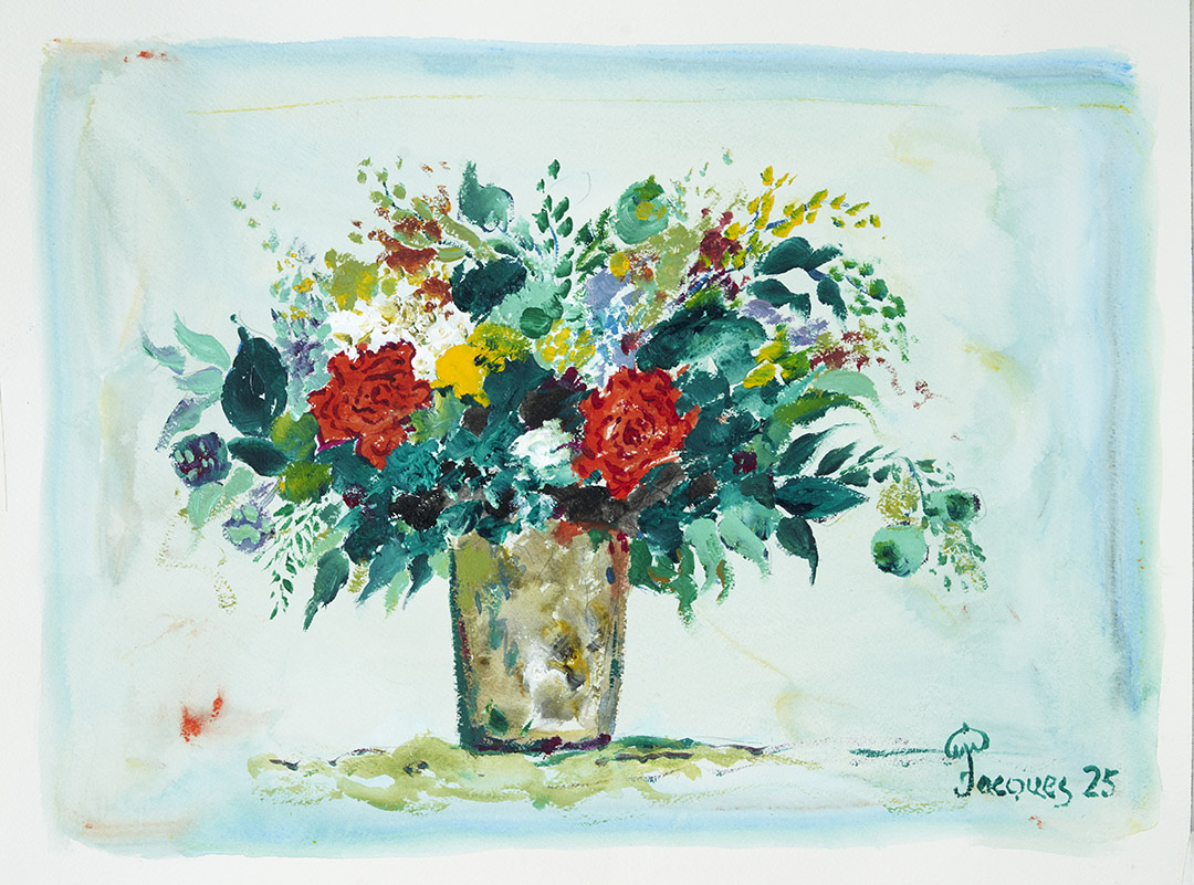 “Barrington Bouquet” is Original Artwork by Jacques Pepin